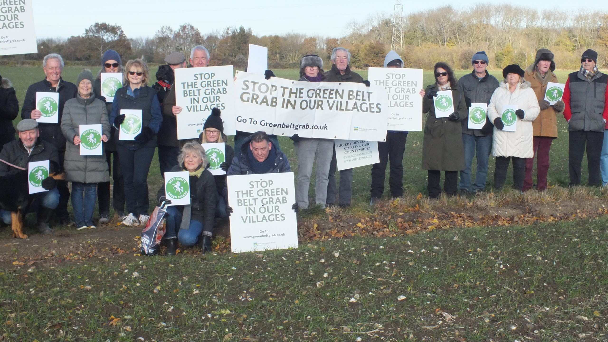 Gravesham residents make their point on Day of Action - CPRE Kent