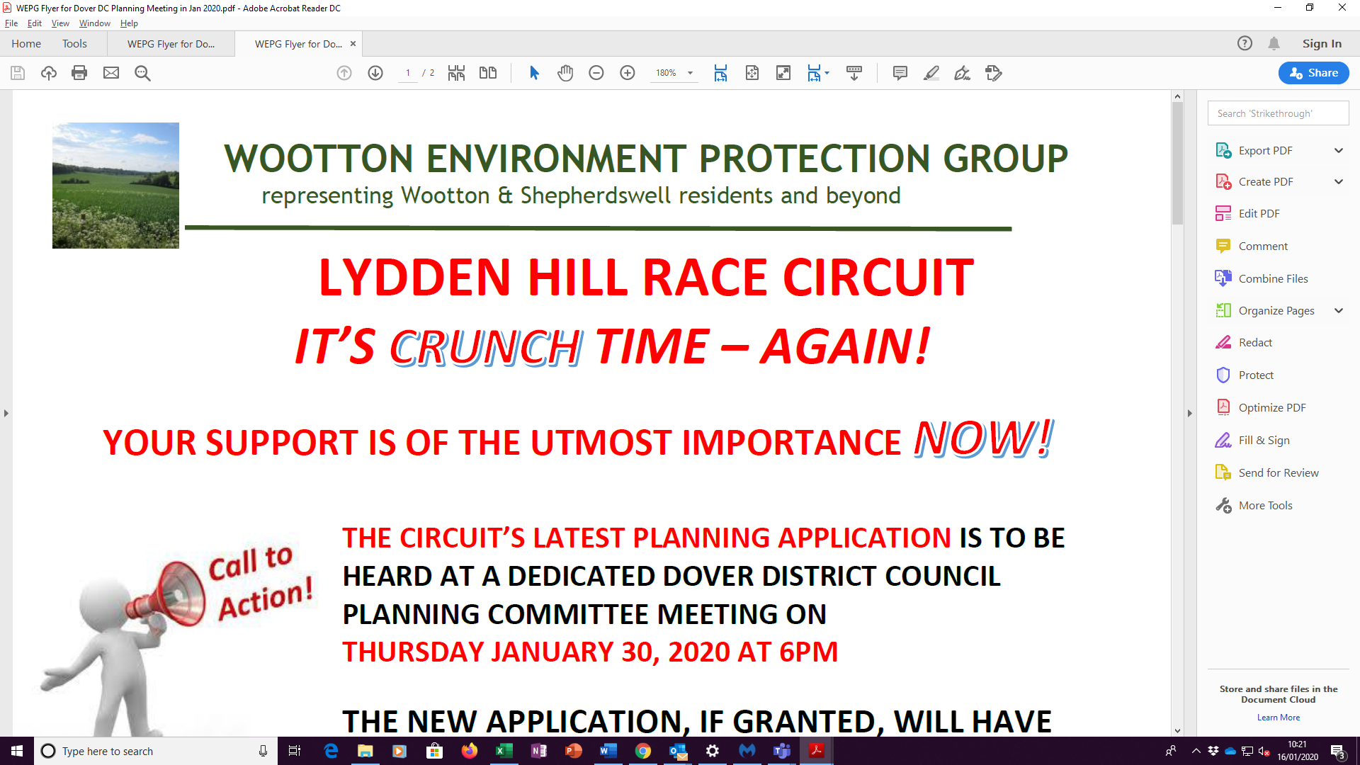 Crunch time at Lydden Hill racing circuit - CPRE Kent